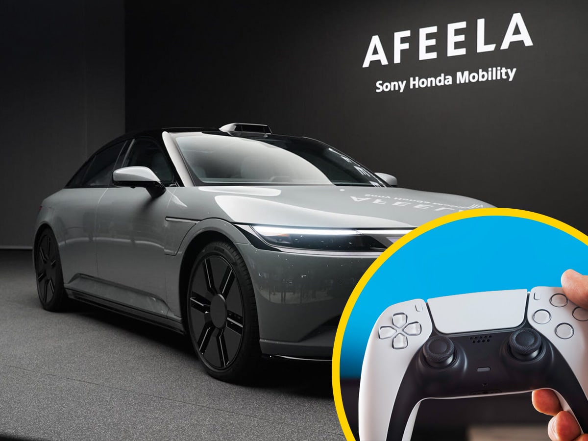Sony Και Honda Παρουσιάζουν Το Afeela Στη Ces 2024 Και Το Οδήγησαν Με Χειριστήριο Ps5