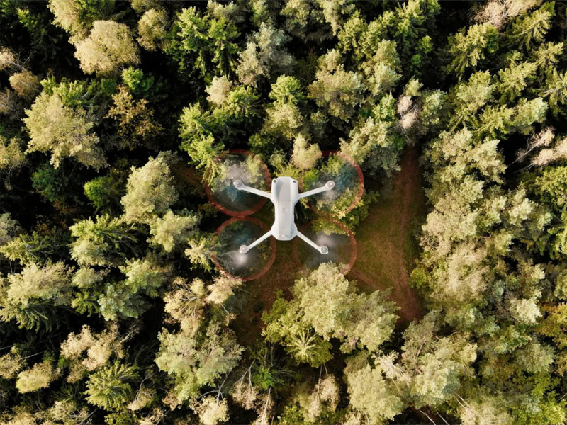 Japan accelerates reforestation with AI drones and smart seed pods